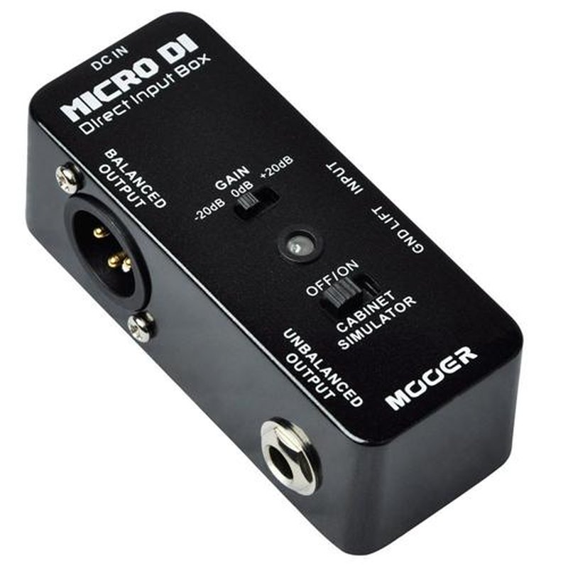 Mooer Micro DI Box Bodeneffekt E-Guitarre, 69,00