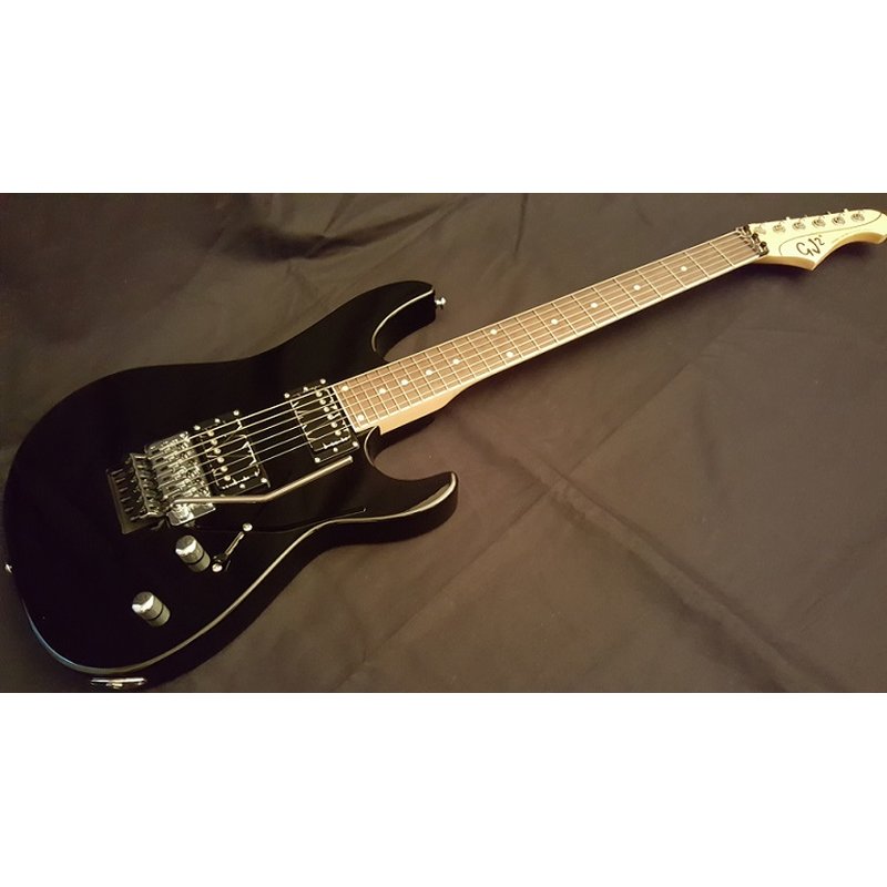 GJ2 Guitars by Grover Jackson Shredder Inspiration black Bare Knuckle ...
